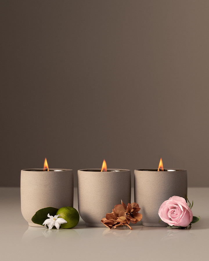 Mini Candle Set –3 Signature Votives | Homecourt